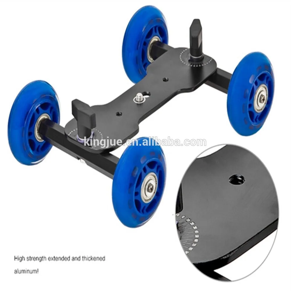 Aluminum Four-wheels Camera Dolly Slider For Iphone Or Dslr Studio ...