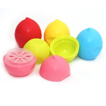 Wholesale Custom Egg Round Eos Empty Cute Lip Balm Container/packaging ...