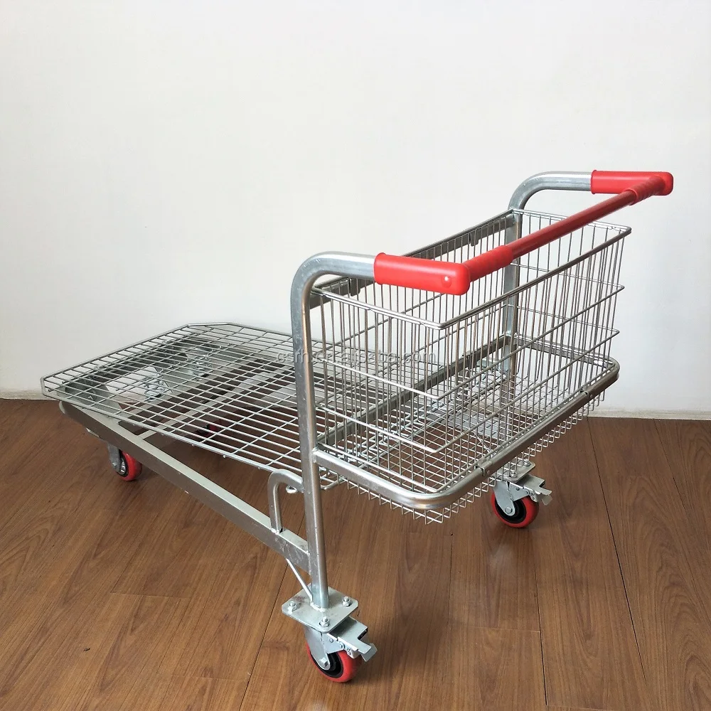Rh-wt05 1520*730*930mm Heavy Duty Warehouse Trolley Cart - Buy ...