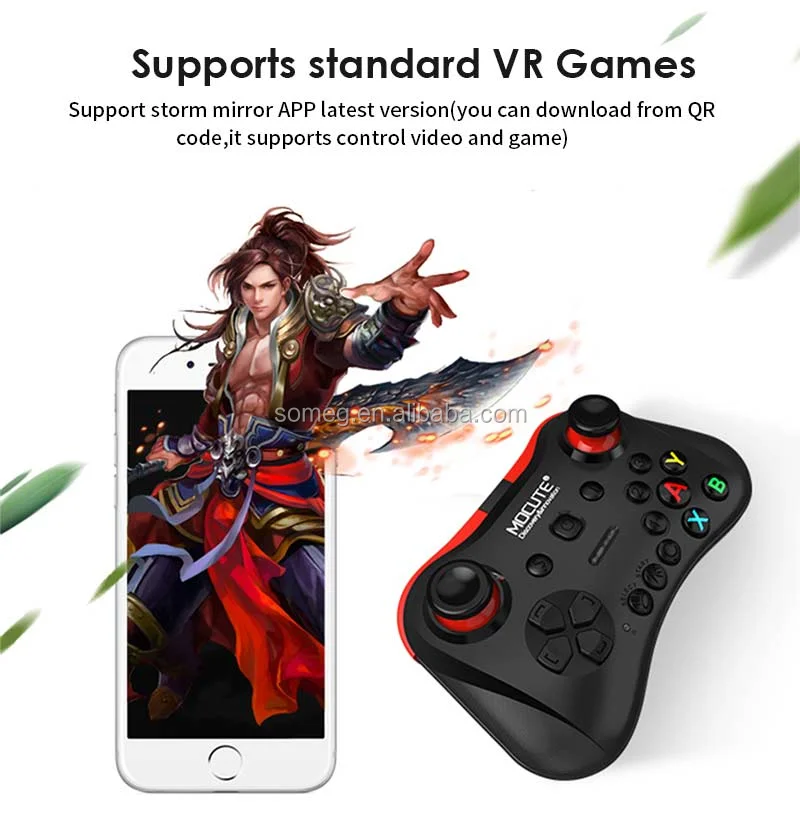 Mocute 055 Wireless Bt Gamepad Pc Remote Control Android Joystick Game ...