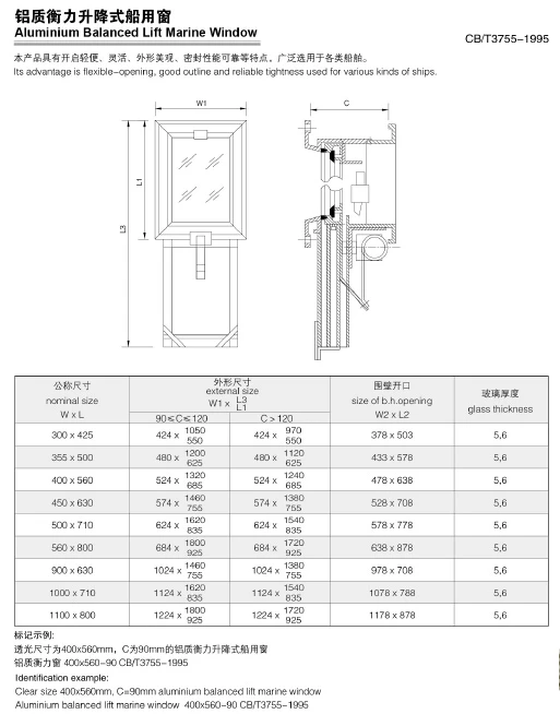 Marine Aluminum Sliding Windows Ship Rectangular Window For Boat - Buy ...