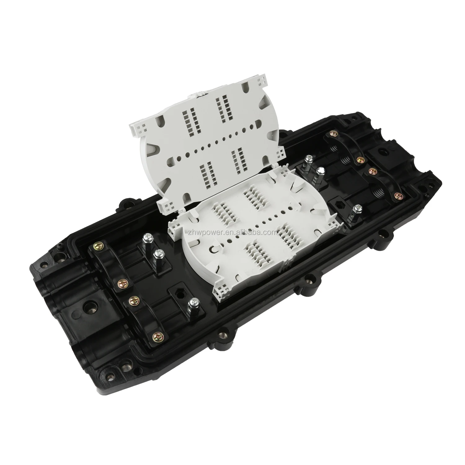 Horizontal Splice Closure 12 Core,Fiber Optical Aerial Cable Closures ...