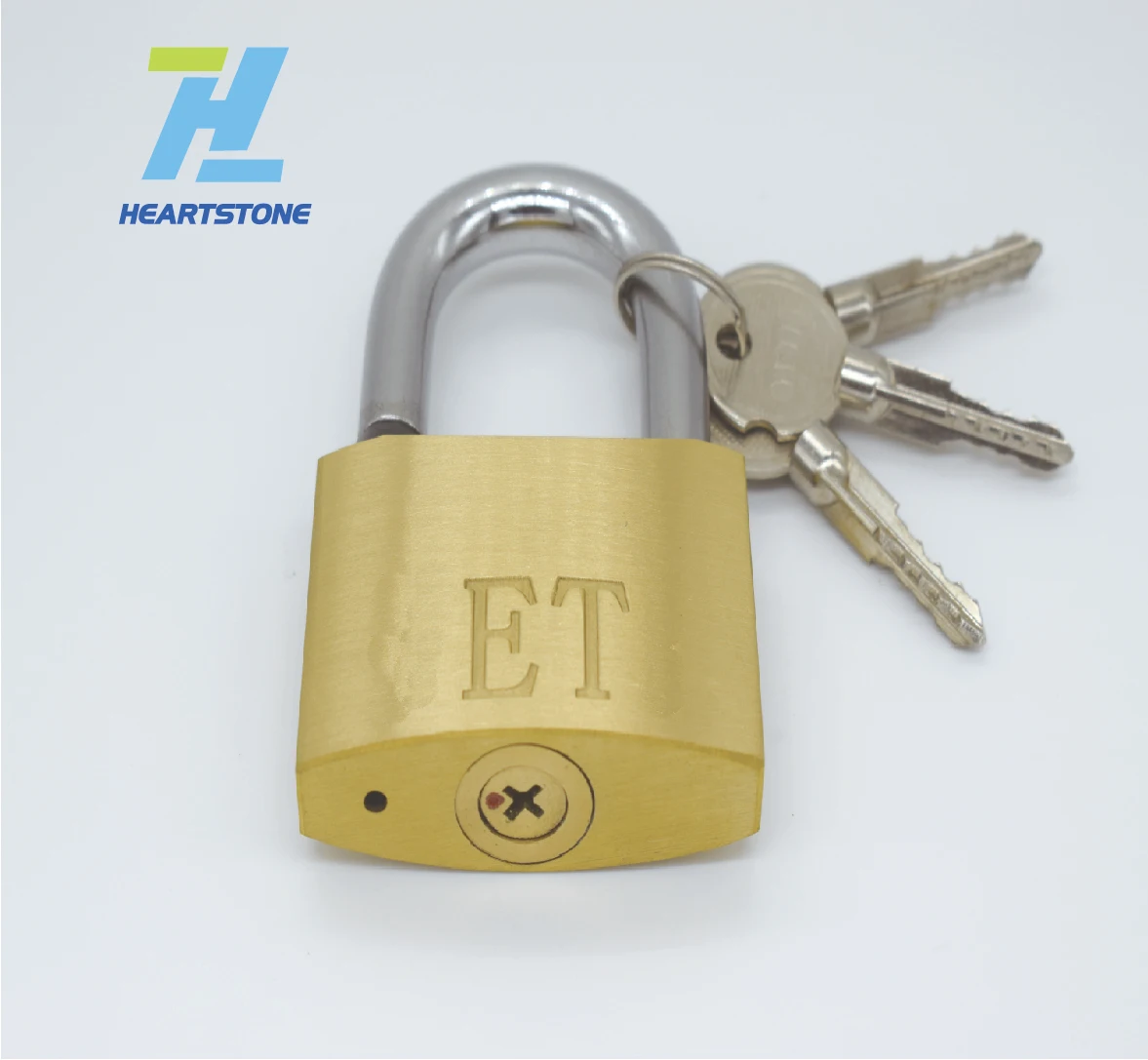 Pujiang Heavy Duty Cross Key Brass Padlock - Buy Brass Padlock,Cross ...