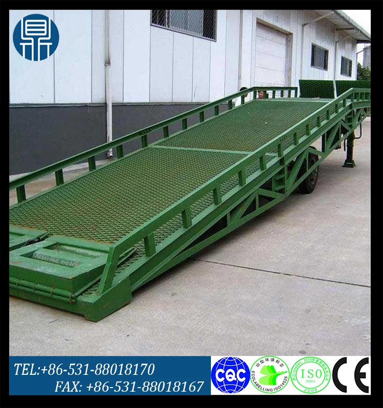 12t Hydraulic Truck Portable Loading Ramps For Trailers - Buy Loading ...