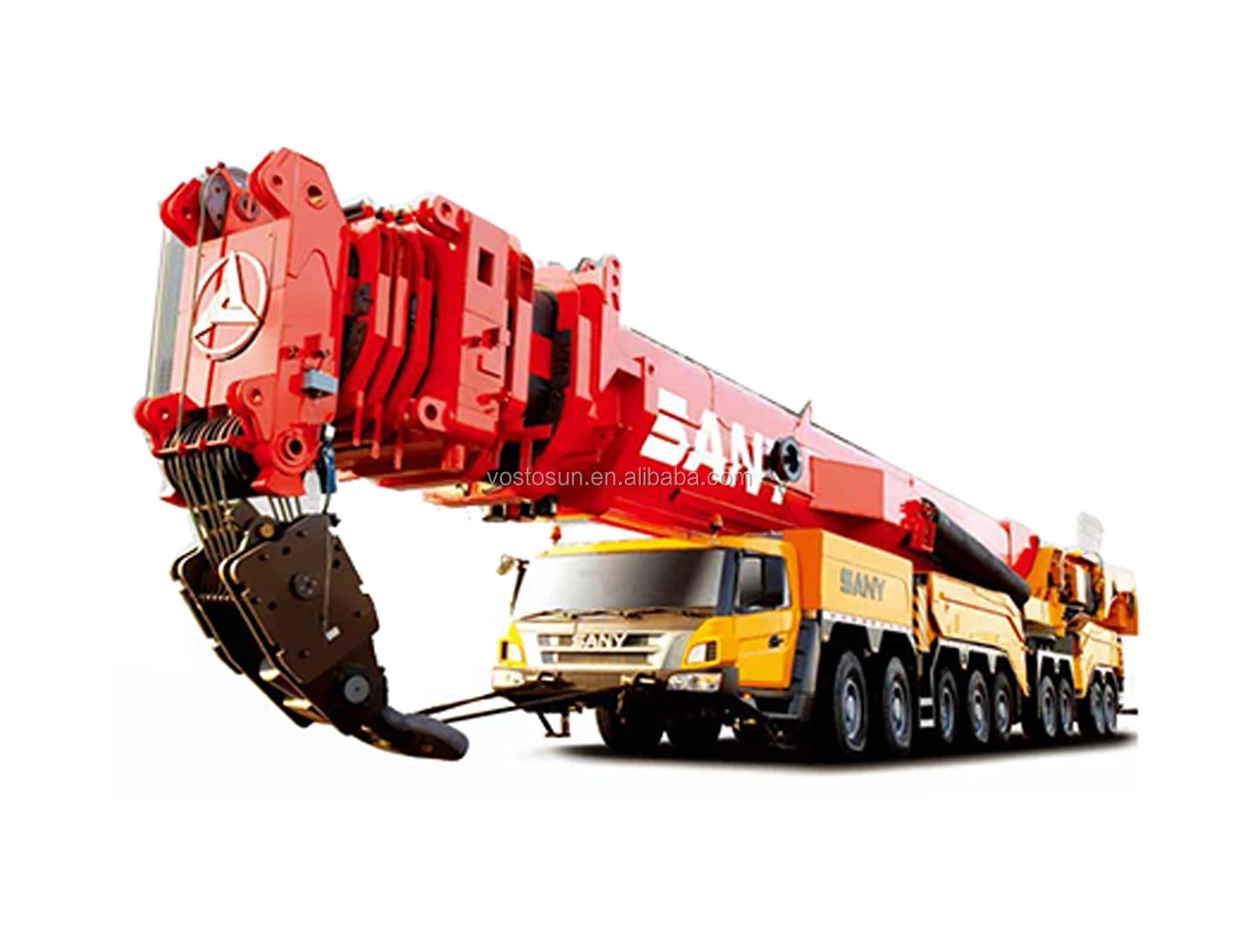 Sany 600t All-terrain Truck Mobile Crane Sac6000 Cranes For Sale - Buy ...