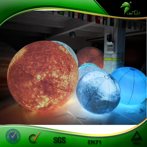 Inflatable Planet Balloon Xxx Led Lights Inflatable Earth Globe 80cm ...
