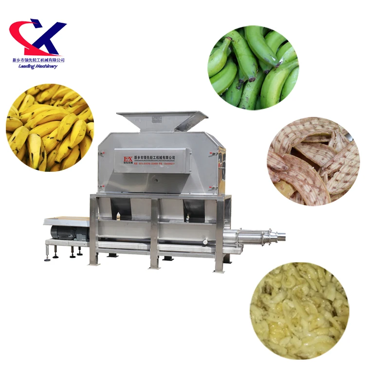 Banana Peeling And Crushing Machine 2t/h Banana Powder Making Machine ...