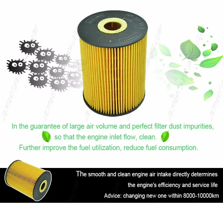 Filtro De Aceite 0001801509 021115561b 021115562a 05015171aa Para Vw ...