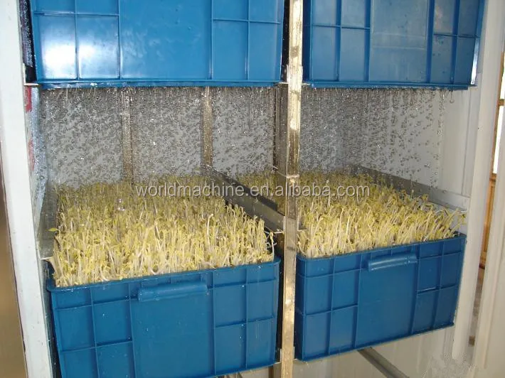 Best Selling Mung Bean Sprouts Making Machine / Bean Sprout Maker With ...