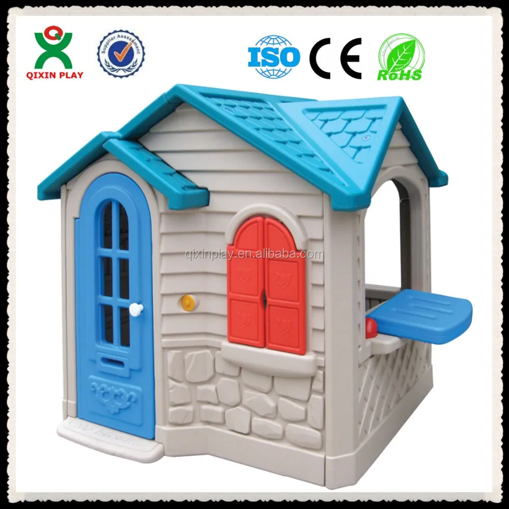 Prefabricated Plastic House For Kids Game(qx-158e) - Buy Prefabricated ...