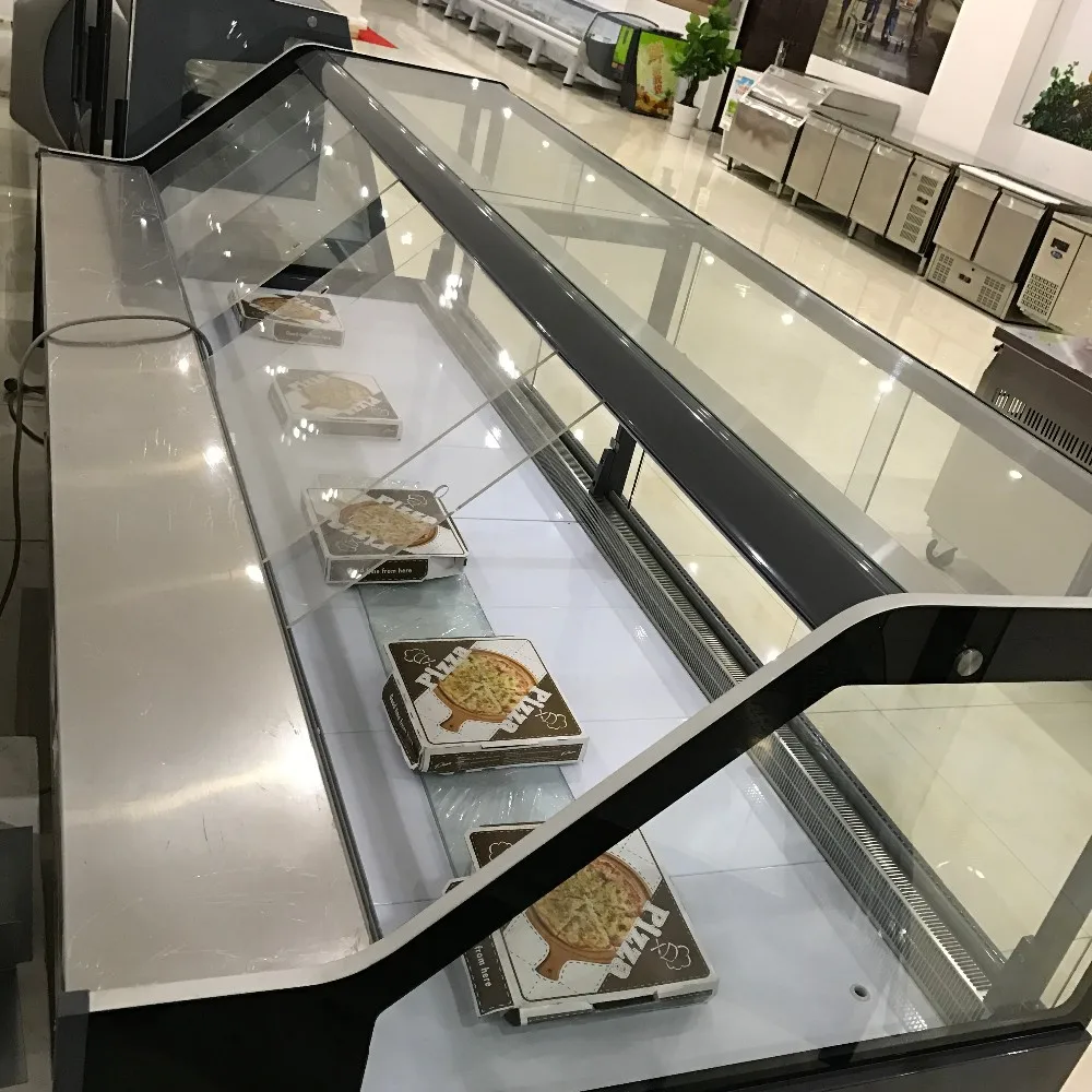 Commercial Countertop Display Refrigerator for Deli Meat