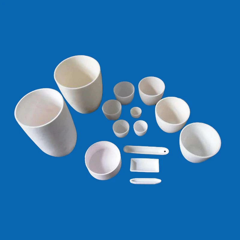 High Heat Resistance Ceramic Crucibles Alumina Zirconia Ceramic Melting ...