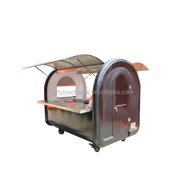 French Fries Food Cart Motorbike Food Trailer Food Cart With Cover ...