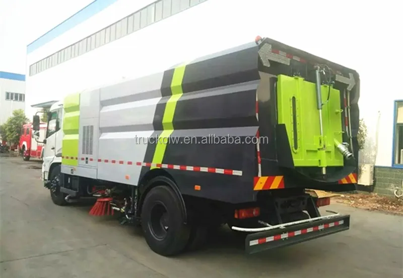 New Dustbin Street Sweeper Truck 8000liters Cleaning Vehicle/road ...