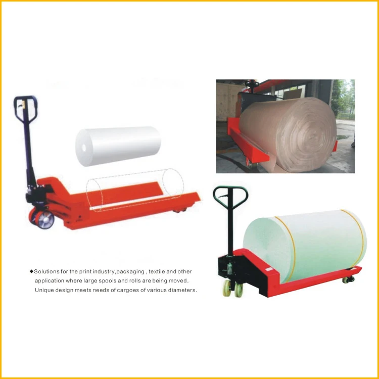 Sinolift Npr Series Paper Roll Pallet Truck With Fork Design Bearings ...