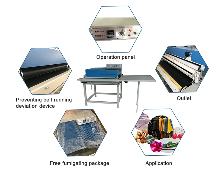 China Factory Supply Mini Grey Open - Side Ce Used Top Fusing Machine ...