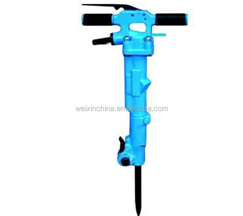 Rock Drilling Pneumatic Jack Hammer With Air Compressor - Buy Rock ...