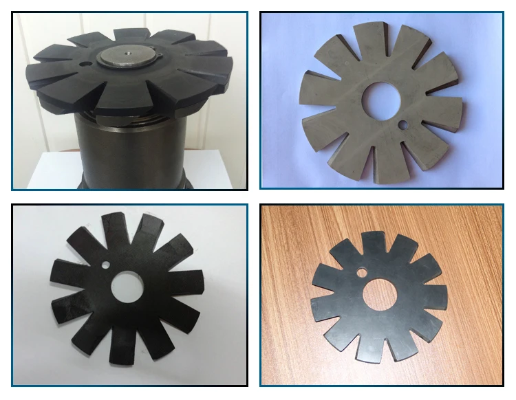 Abrasion Resistant Single Screw Air Compressor Peek Star Gate Rotor ...