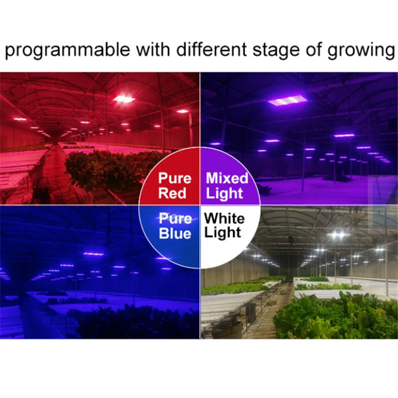 Customized Full Cycle 4000k Spectrum Led Plant Grow Remote Control 200w ...