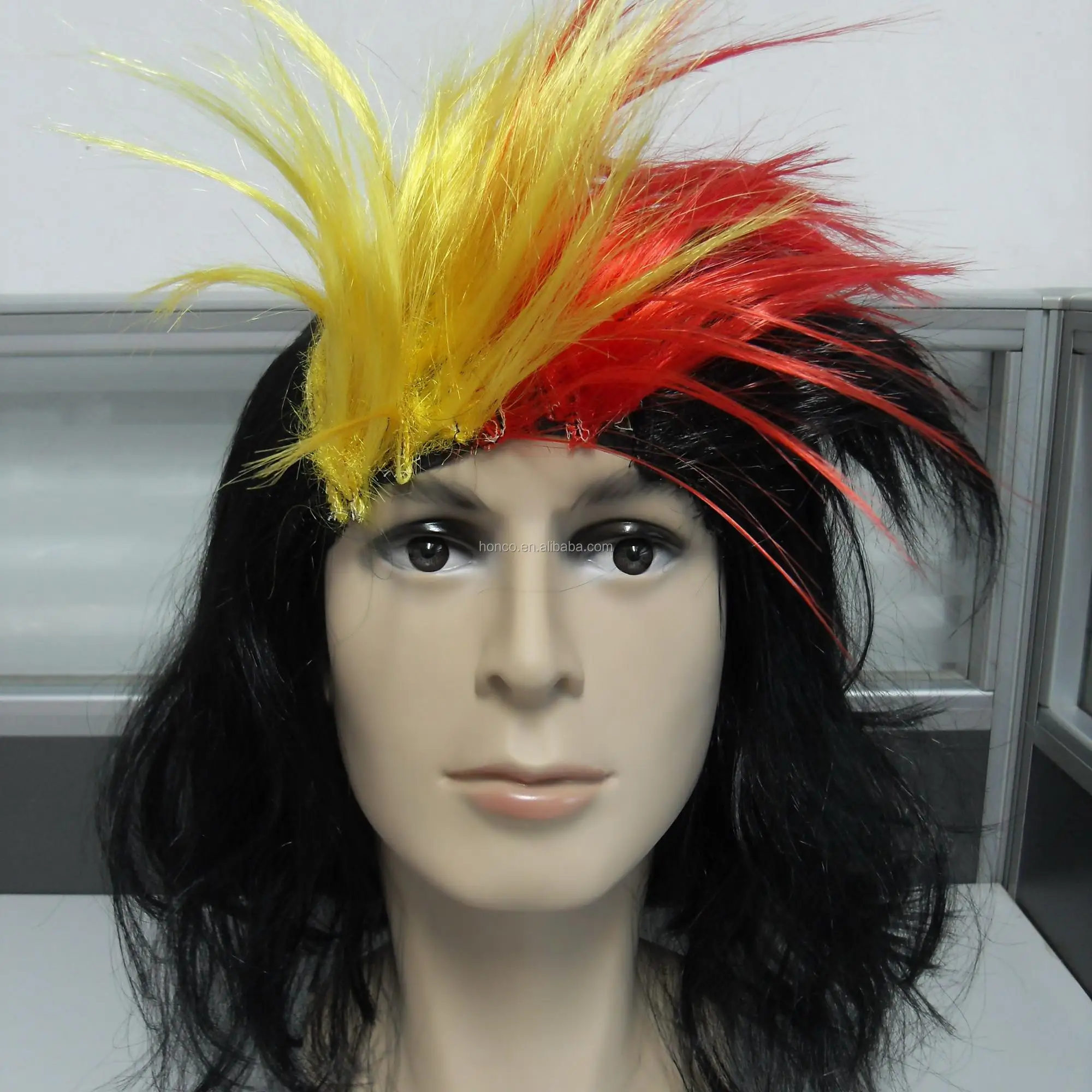 Fashion Football Sport Fan Wigs - Buy Football Fan Wig,Selling Football ...