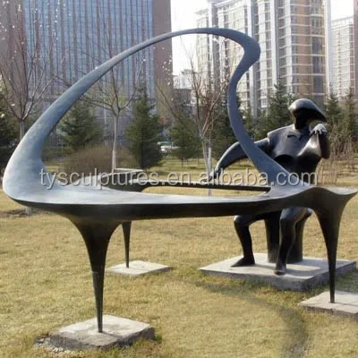 Modern Art Music-themed Sculpture Abstract Bronze Sculpture Pianist ...