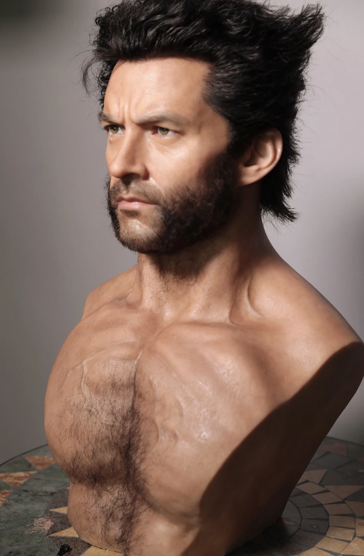 Marvel Character Wolverine Silicone Bust For Sale - Buy Silicone Bust ...