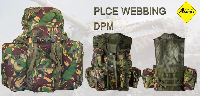 British Tactical Style U.k Dod Backpack Plce Pattern 90" Webbing Pack ...