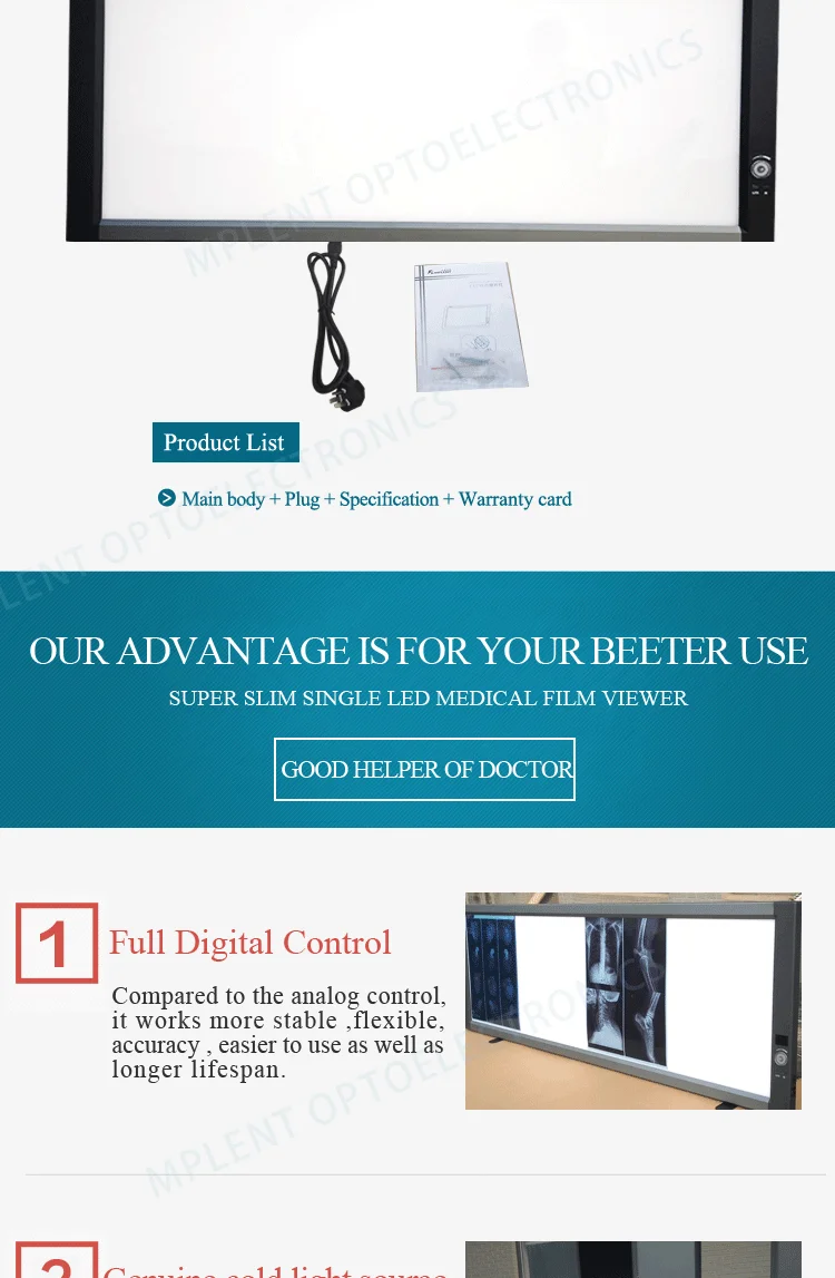Super Slim Led Film Negatoscope Price Negatoscopio - Buy Egatoscope ...