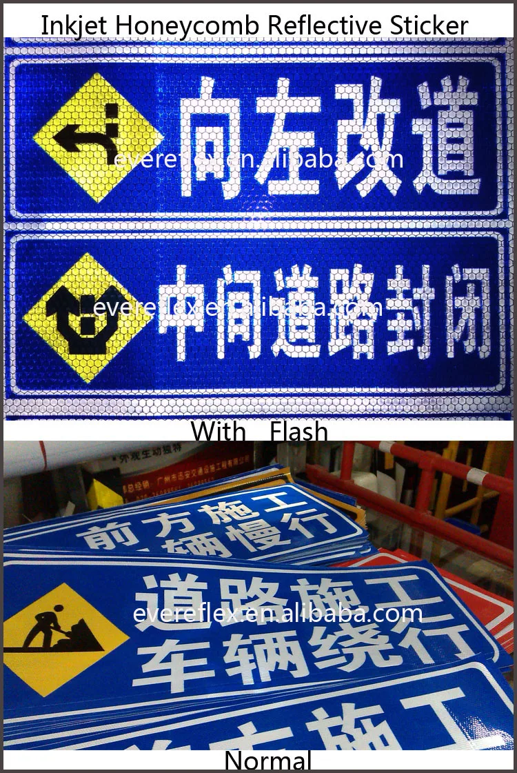 Safety Reflective Road Sign For Construction Zone - Buy Reflective Road ...