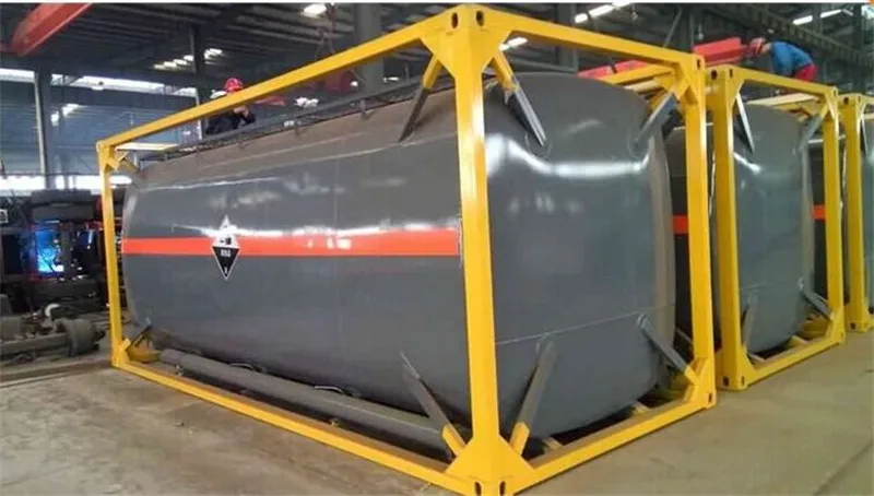 Direct Selling 20 Feet Carbon Steel Plastic-lined Steel Liquid Sulphur ...