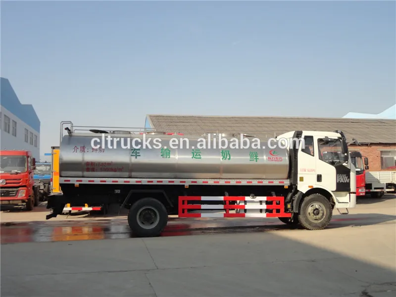 Brand New Stainless Steel Foton Insulated Milk Carring 3000l 5000l ...