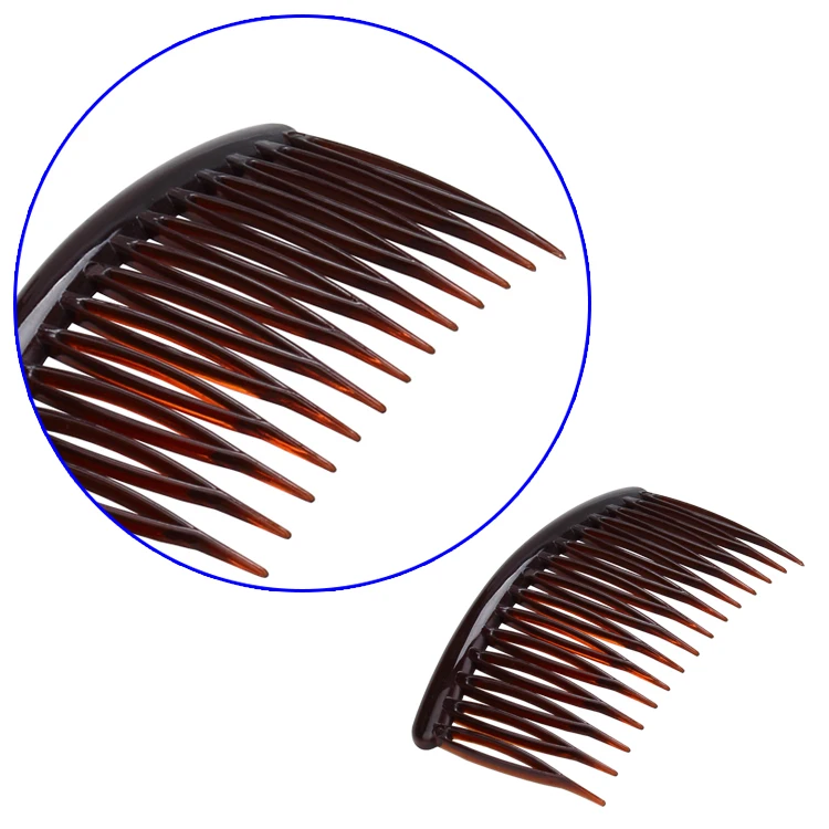 Custom 14 Teeth Double Rows Hair Side Clip Comb for Women| Alibaba.com