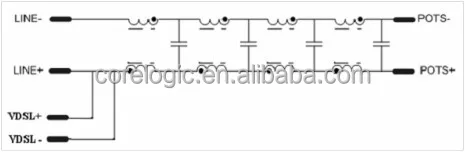Vdsl2 Over Pots 600ohm 拆分模块 - Buy Vdsl 分离器，vdsl2 Over Pots，adsl 分离器 ...