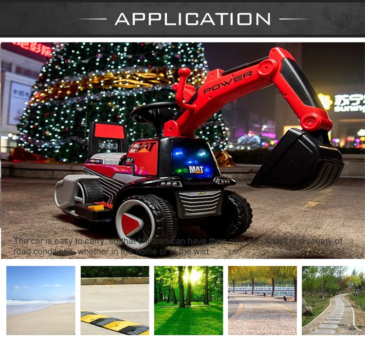 Kids Ride on Excavator Toys - Fun and Learning Combined