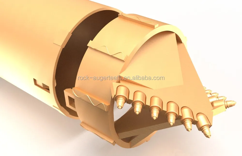 Customized Foundation Drilling Bucket With Drilling Bits Core Barrel ...