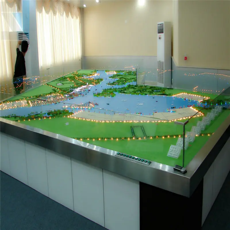 Abs 3d Modeling,Sand Table Model For Urban Planning,Miniature City ...