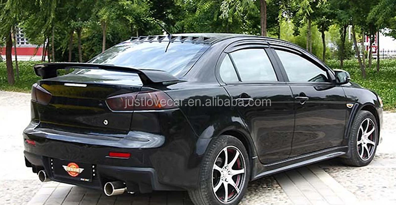 For Mitsubishi Lancer Ex Abs Roof Spoiler Wing 2008-2015 - Buy Roof ...