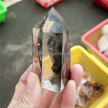 Natural Green Ghost Phantom Quartz Crystal Points Sale Rocks Crystal ...