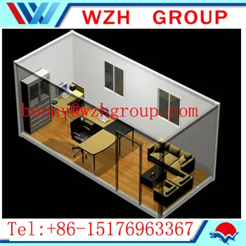 20 Foot Container Office,Self Contained Container House - Buy China ...