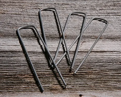 6 Inch Garden Staples Wholesale U Shaped Landscape Staples For Amazon ...