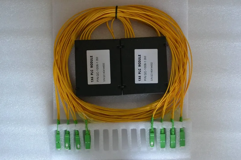 1x8 Plc Splitter/fiber Optic Plc Spliter/planar Lightwave Circuit ...