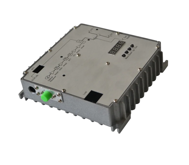 Factory Low Price 1550nm Ftth Optical Receiver 2 Output Mini Node Ftth ...