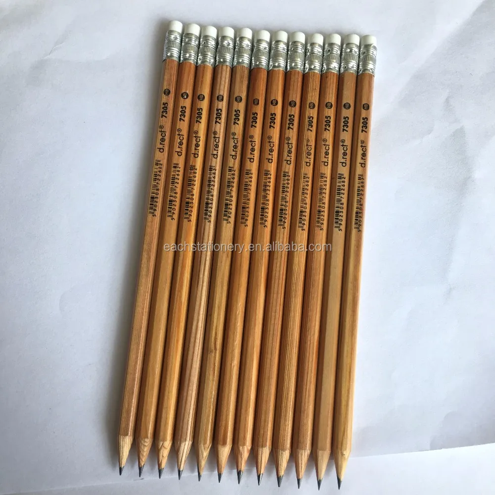 High Quality Cedar Wood Pencil HB with Customized Logo