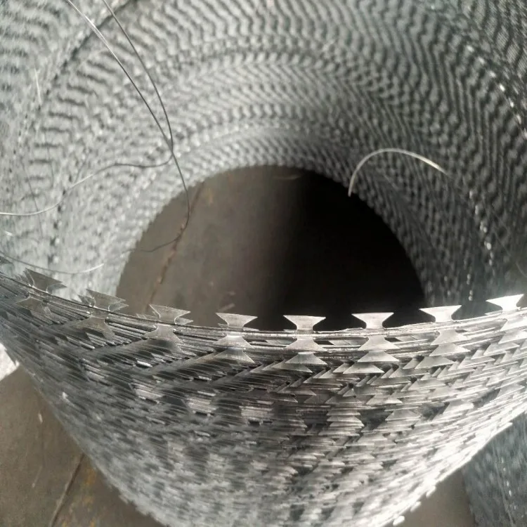 800mm Diámetro De Rollo Hoja De Alambre De Púas De Acero Inoxidable 304 ...