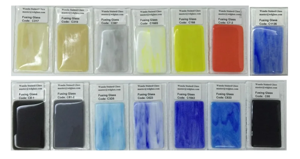 Fusing Glass Coe 85/90/96 Sample - Buy Fusing Glass Maker,Opalescent ...