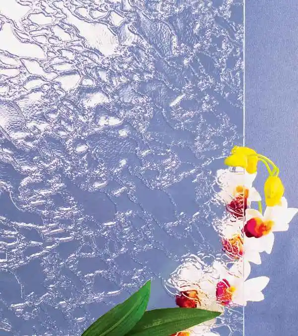 3mm,4mm,5mm,6mm Clear Flora Glass,High Quality Flora Patterned Glass ...