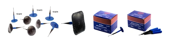 New Design Car Tire Patch Set 24 Pieces Tire Repair Patch Full Size Car ...