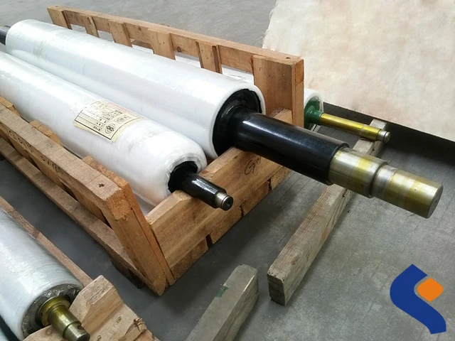 Rubber Covered Roller For Conveyor Systems - Buy Rubber Covered Roller ...