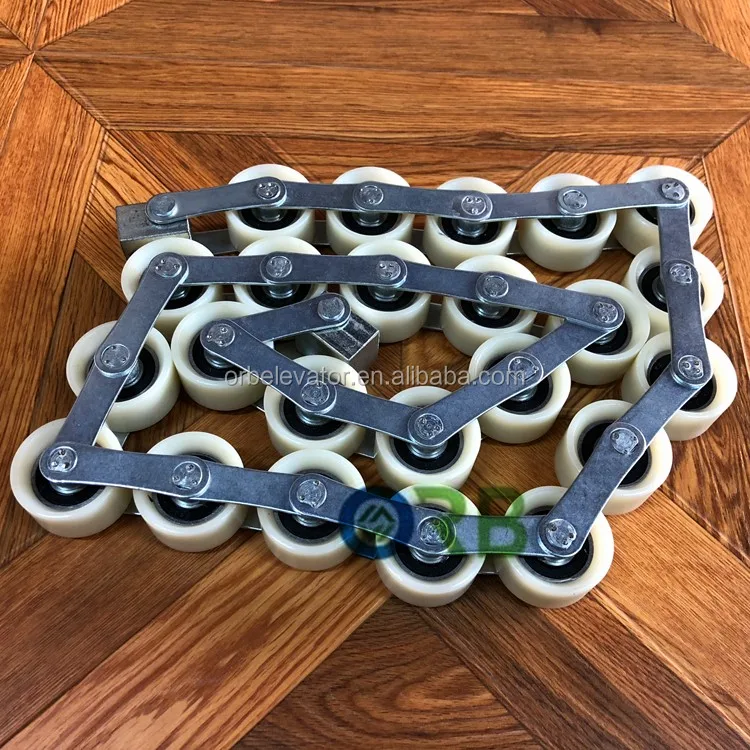 Escalator Handrail Return Guide Rotary Chain Dee1700492 With 23 Rollers ...