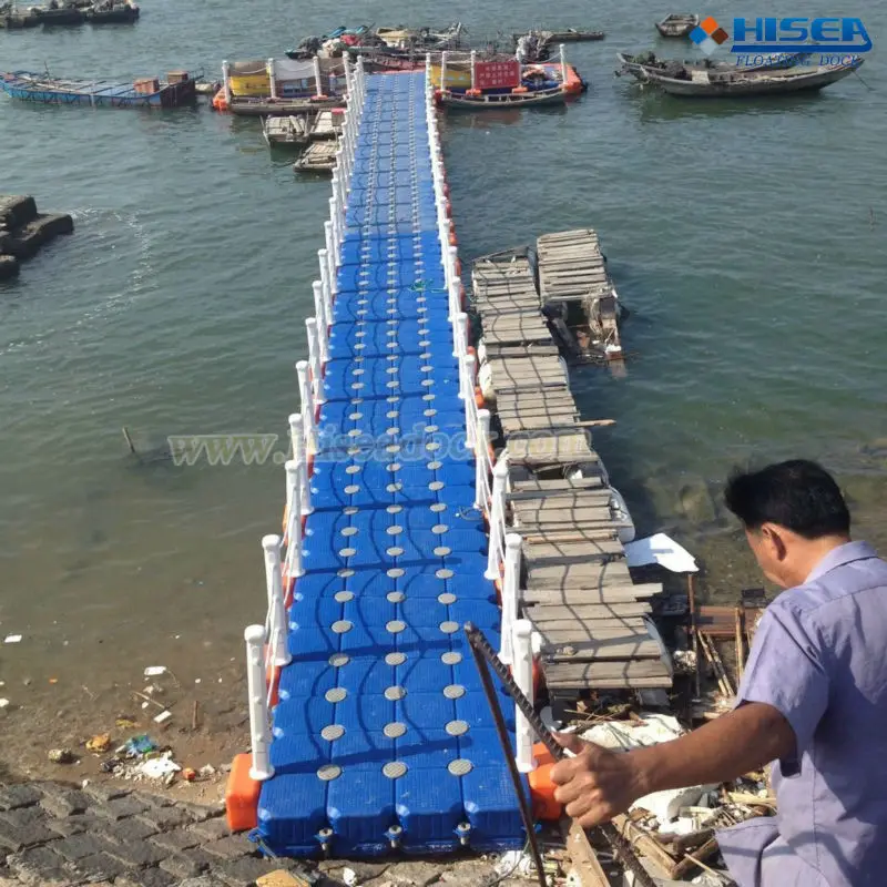 Plastic Floating Bridge - Buy Water Floating Bridge,Floating Pontoon ...